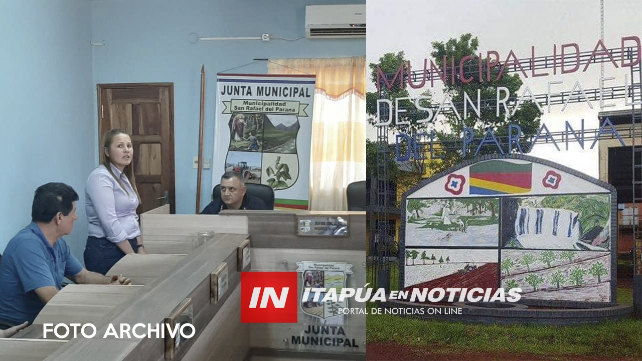 JUNTA MUNICIPAL DE SAN RAFAEL DEL PNÁ ACOMPAÑA PEDIDO DE AUDITORÍA ...