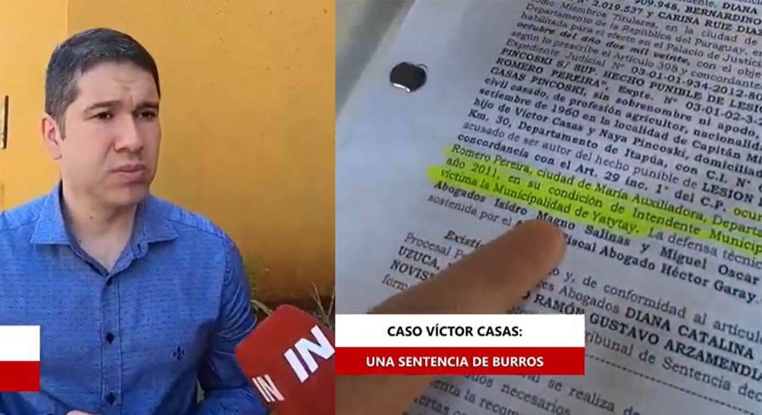 CASO VÍCTOR CASAS: «UNA SENTENCIA DE BURROS, UN COPIATIN, ES CRIMINAL ...