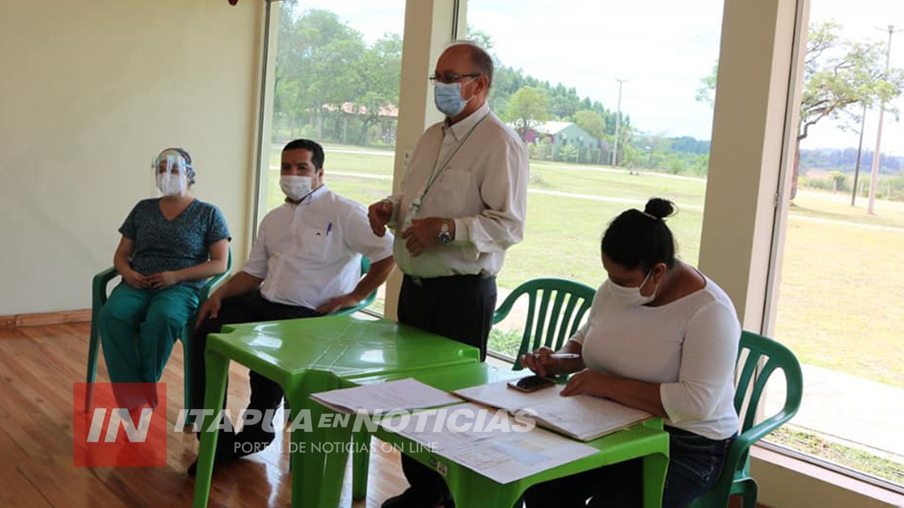 USF FEDERICO CHÁVEZ: GESTIONAN PERSONAL Y EQUIPOS - Itapúa Noticias
