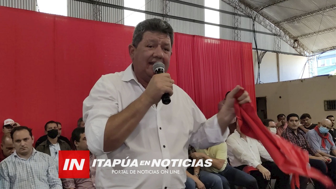 CESAR ROJAS VALORÓ EL GRAN RESPALDO E INVITÓ A TODOS LOS COLORADOS A IR ...