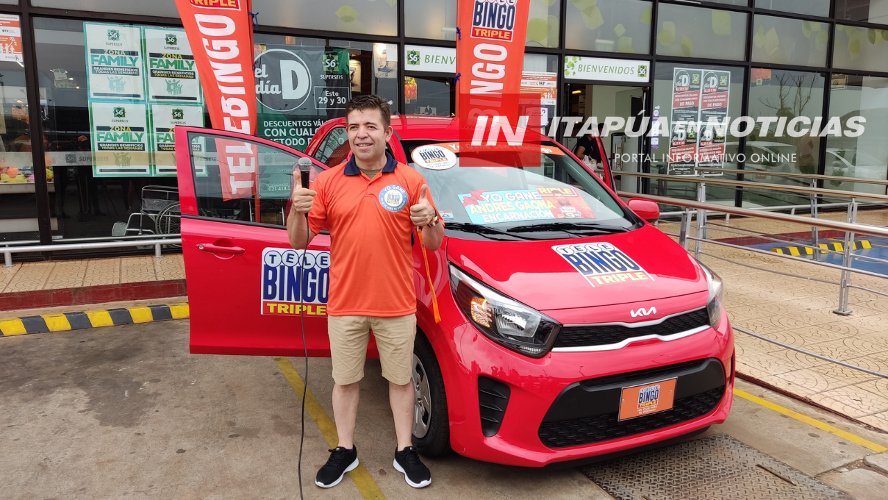 ¡TELEBINGO TRIPLE PREMIA A OTRO GANADOR EN ENCARNACIÓN! – Itapúa Noticias