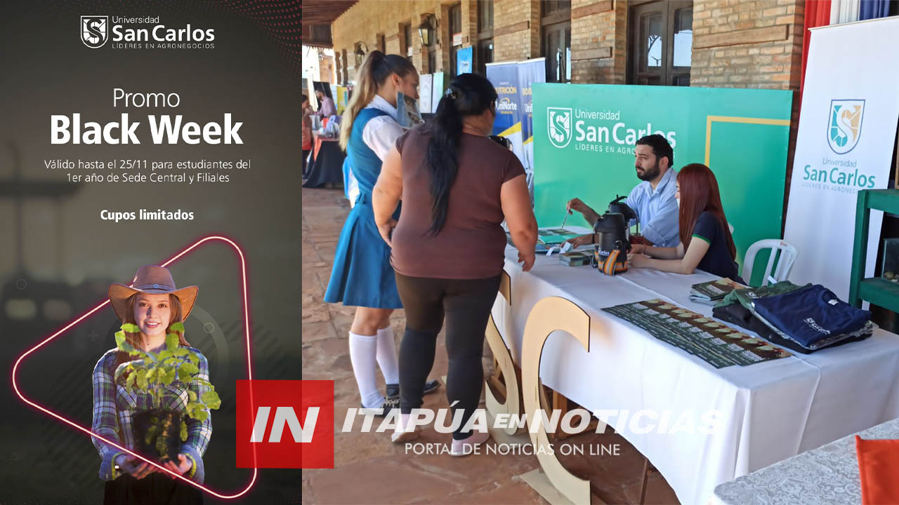 SUMATE AL MUNDO DE LOS AGRONEGOCIOS CON LA UNIVERSIDAD SAN CARLOS - Itapúa Noticias