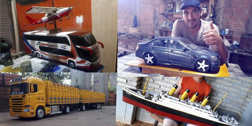 JOVEN TALENTO NACIONAL ELABORA RÉPLICAS REALISTAS DE VEHÍCULOS CON ...