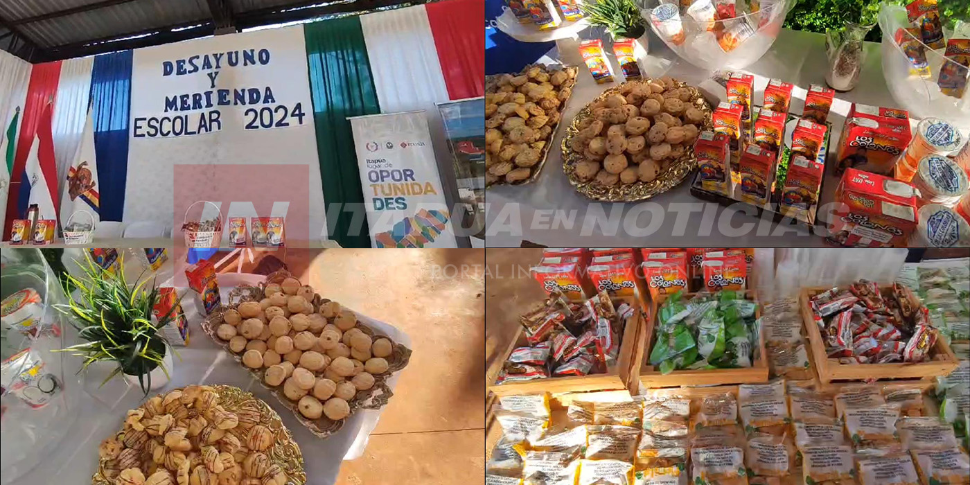 CON ÉXITO SE REALIZÓ EL LANZAMIENTO DE LA MERIENDA ESCOLAR EN ITAPÚA ...