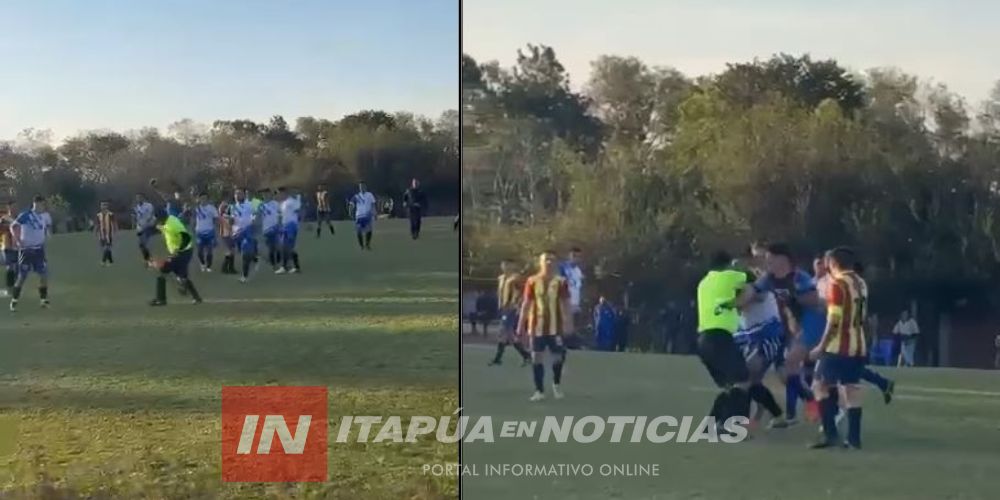 VIOLENTA RIÑA SE REGISTRÓ EN PARTIDO DE FÚTBOL DE JOSÉ L. OVIEDO ...