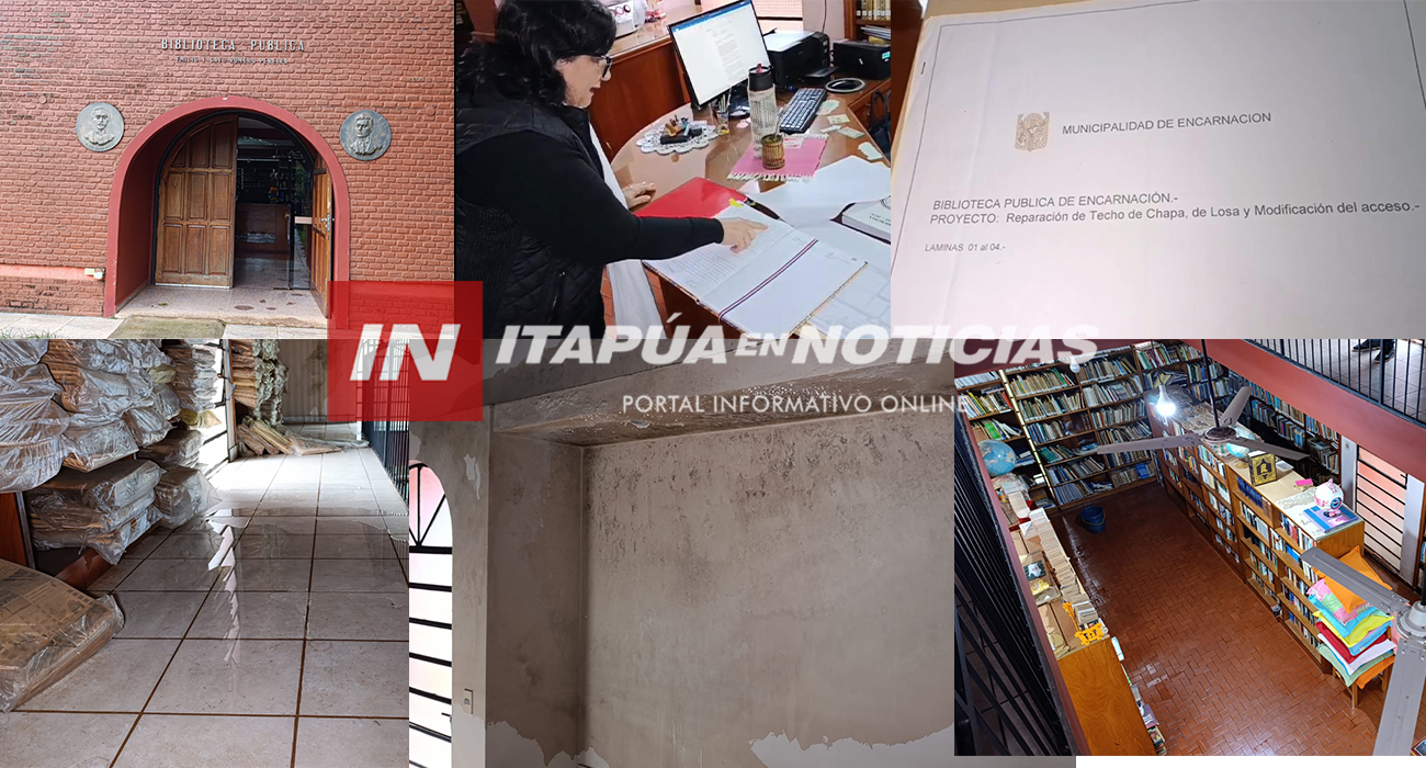 BIBLIOTECA PÚBLICA DE ENCARNACIÓN ENFRENTA GRAVE CRISIS POR DESIDIA ...