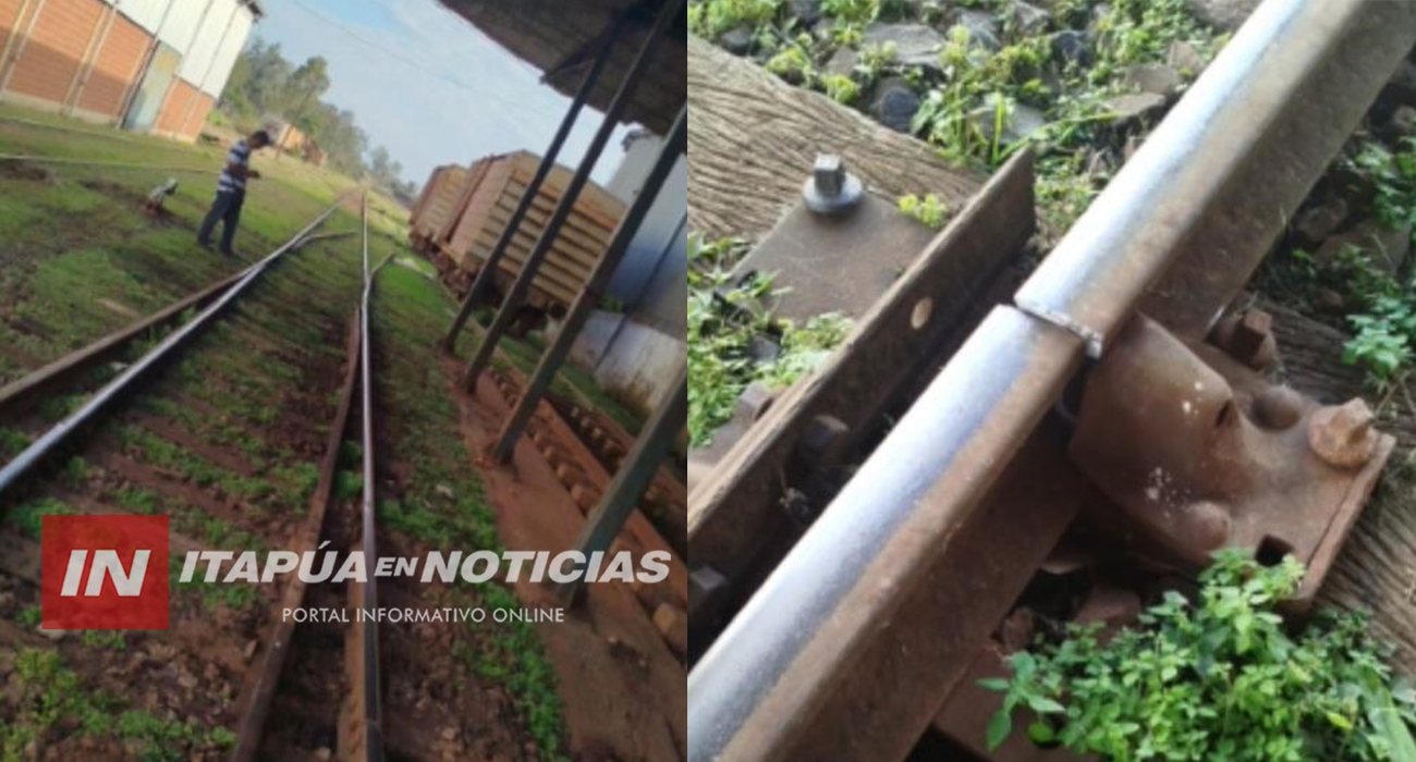 FEPASA NO PUEDE MANTENER EL ESTADO DE LAS VÍAS DEL TREN Y AFECTA EL SERVICIO – Itapúa Noticias