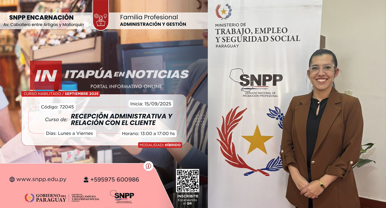 SNPP LANZA MÚLTIPLES CURSOS EN ENCARNACIÓN Y CAMBYRETÁ PARA SEPTIEMBRE ...